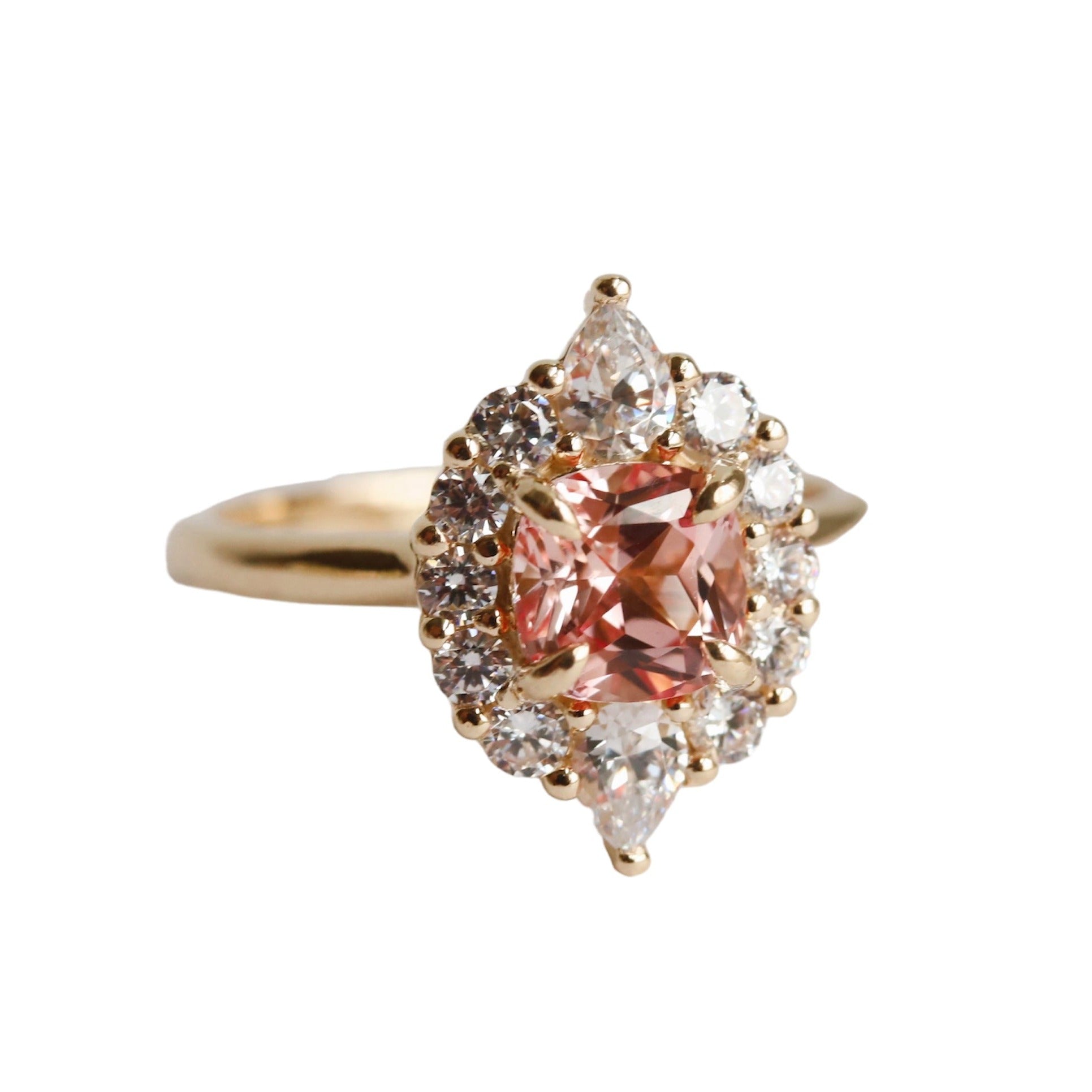 Peach champagne sapphire store